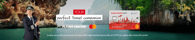 Interest Free Travel - Flight Centre Mastercard