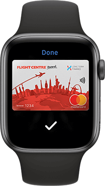 Mobile Payments Apple Pay - Flight Centre Mastercard