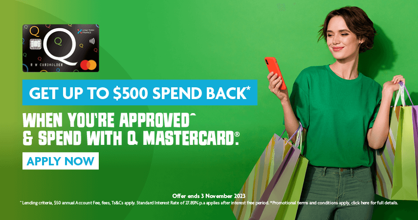 Credit cards & Long term Finance - Q Cards