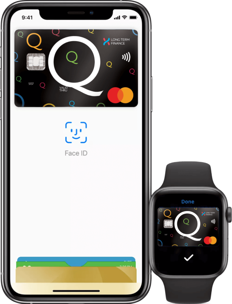 Apple Pay Digital Wallet - Q Cards